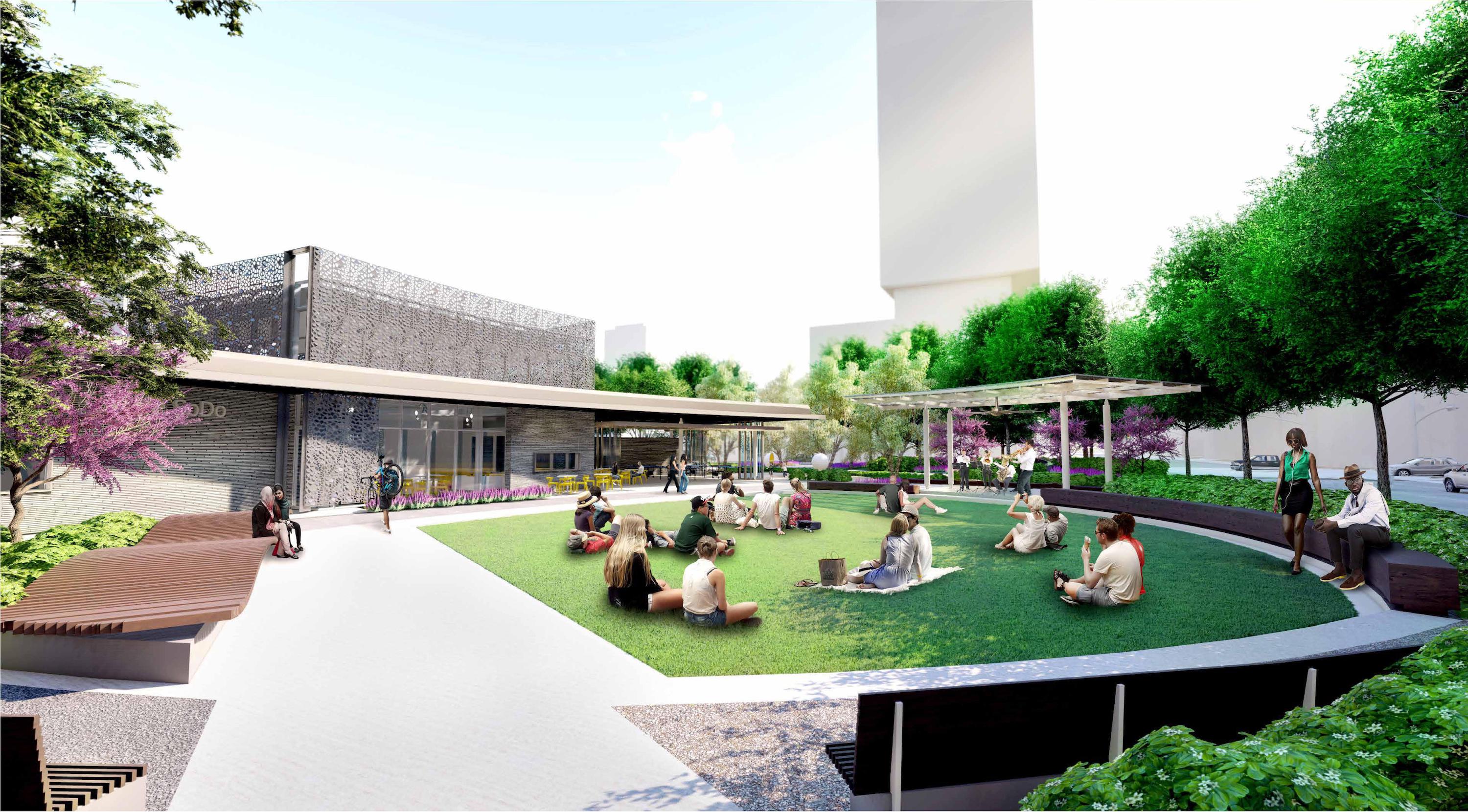 Downtown Houston's Newest Park Increases Green Space Access Downtown Houston's Newest Park Increases Green Space Access